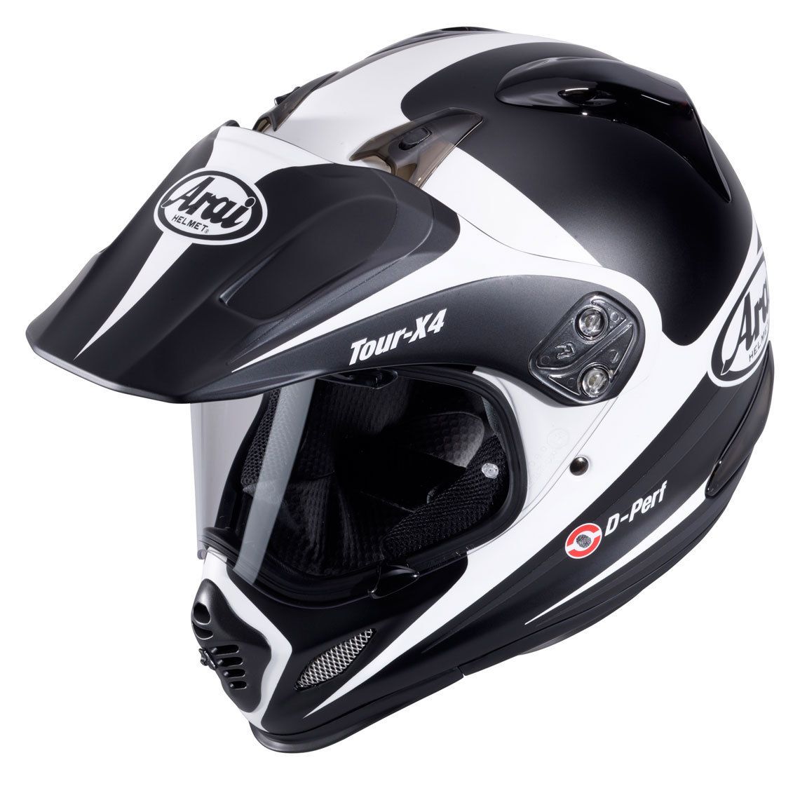 Casque Arai TOUR X 4 ROUTE WHITE Casque Crossover 2 En 1