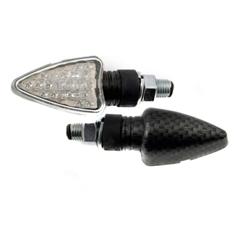 Clignotant Ermax Mini blinkers triangle led blanc - Eclairage et ...