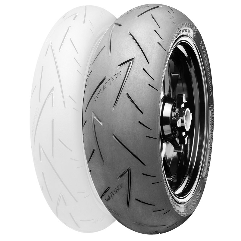 Pneumatique Continental CONTI SPORT ATTACK 2 180/55 ZR 17 TL (73W ...