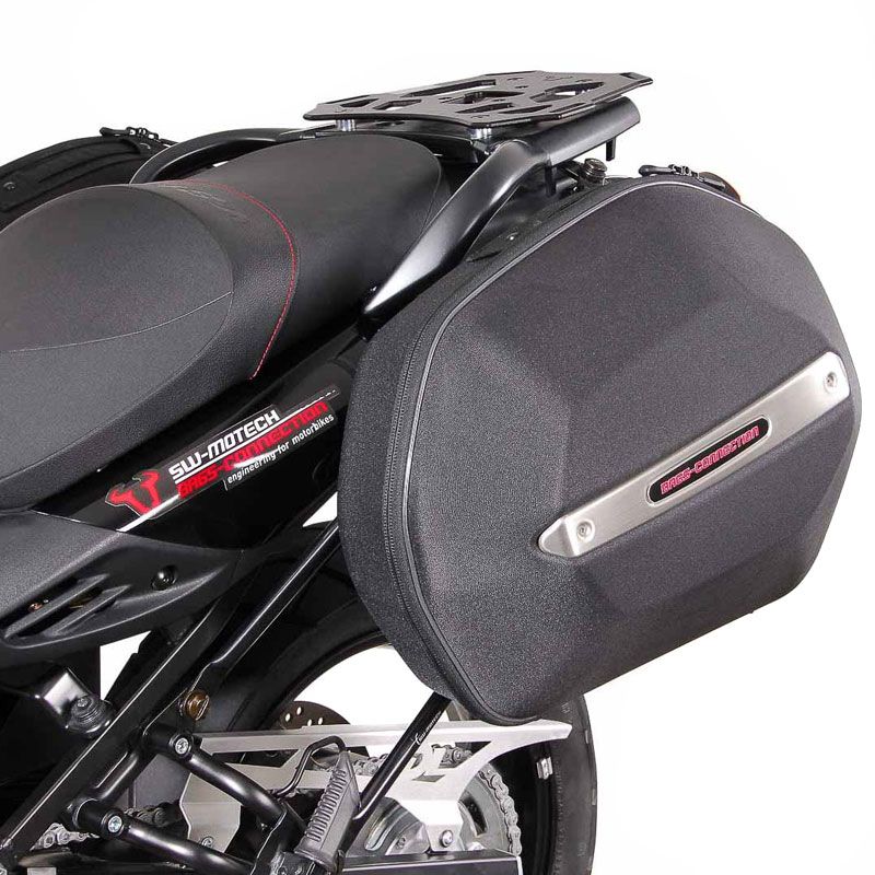 Valise SW-MOTECH AERO ABS AVEC SUPPORT - Bagagerie moto - Motoblouz.com