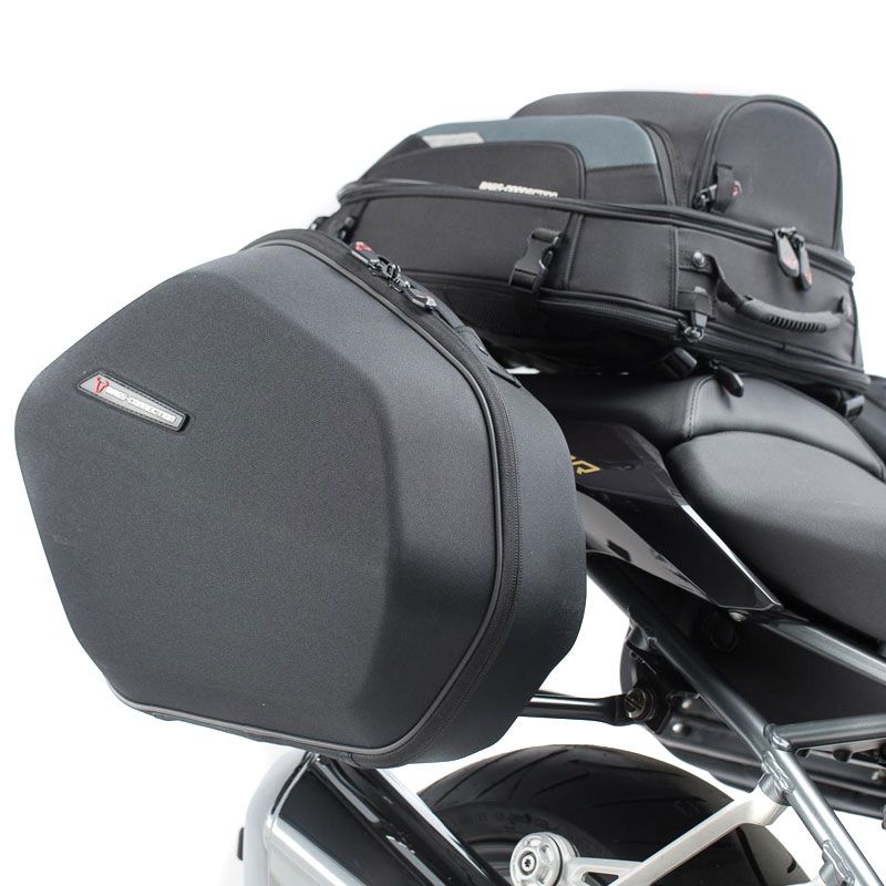 Valise SW-MOTECH AERO ABS AVEC SUPPORT - Bagagerie moto - Motoblouz.com