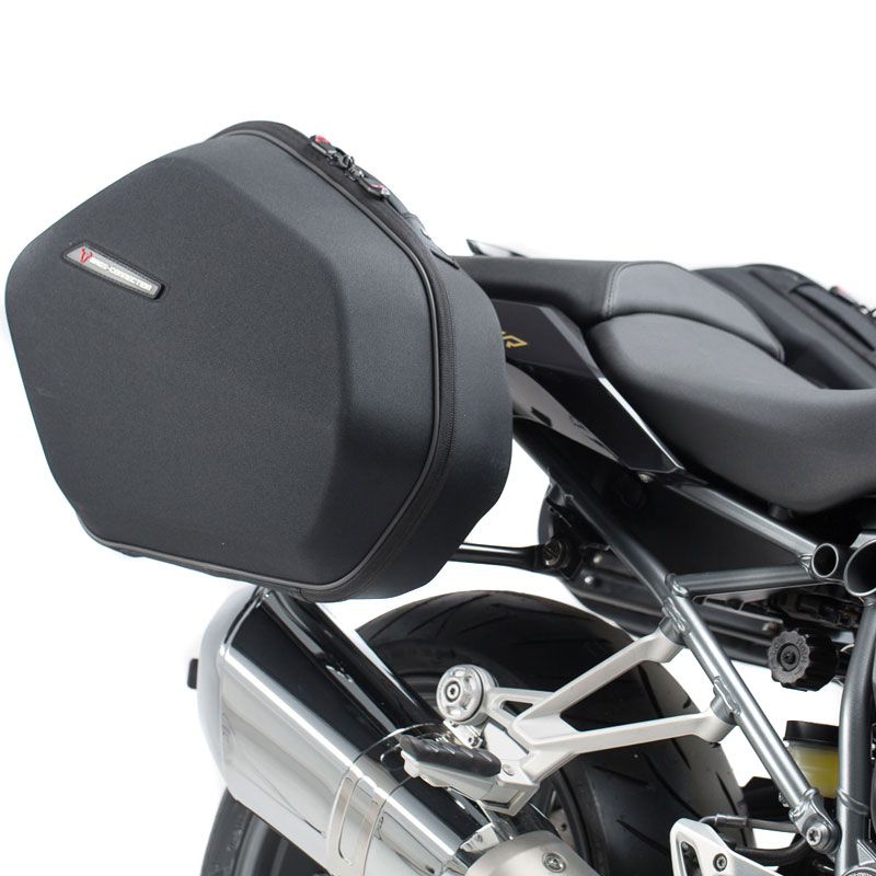 Valise SW-MOTECH AERO ABS AVEC SUPPORT - Bagagerie moto - Motoblouz.com