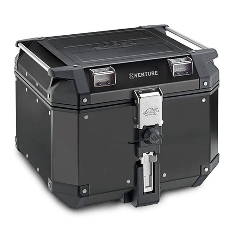Top case Kappa K-Venture 42 L Aluminium noir - Bagagerie moto ...
