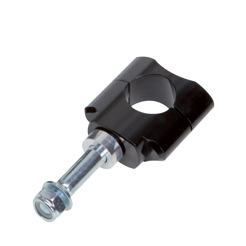 Pontet de guidon AFAM PU22H-K - TYPE HAUT 22MM - NOIR - Customisation ...