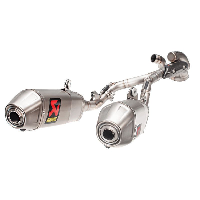 Ligne Complète Akrapovic Racing titane Tout Terrain - Echappement moto ...