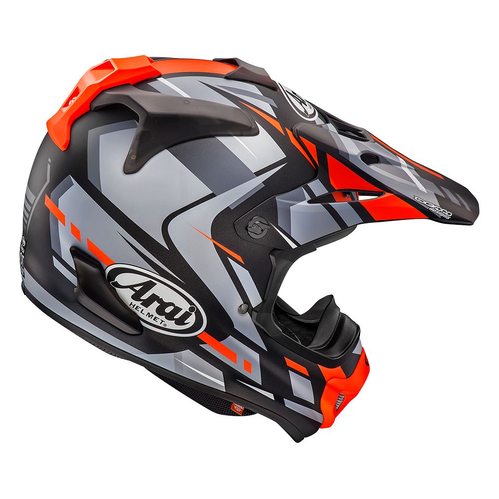 Casque cross Arai MX-V - BOGLE RED 2019 - Casque cross - Motoblouz.com